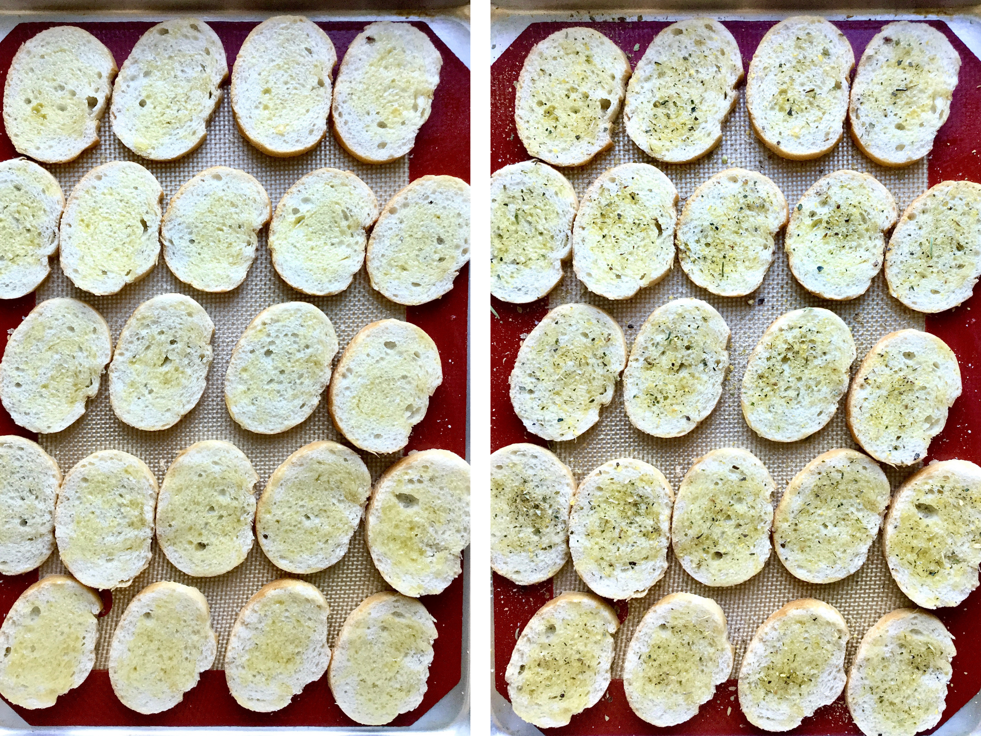 Easy Baguette Crackers - The Quaint Kitchen