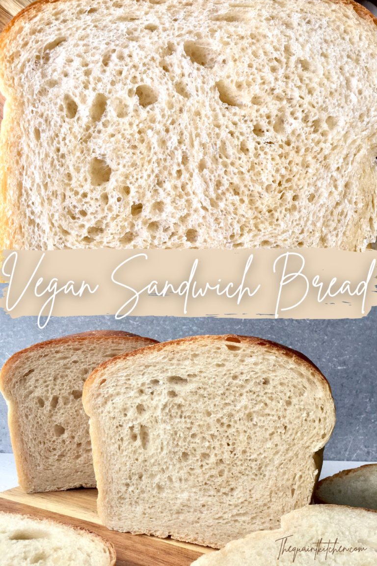 Vegan Sandwich Bread (Step-by-Step) - The Quaint Kitchen