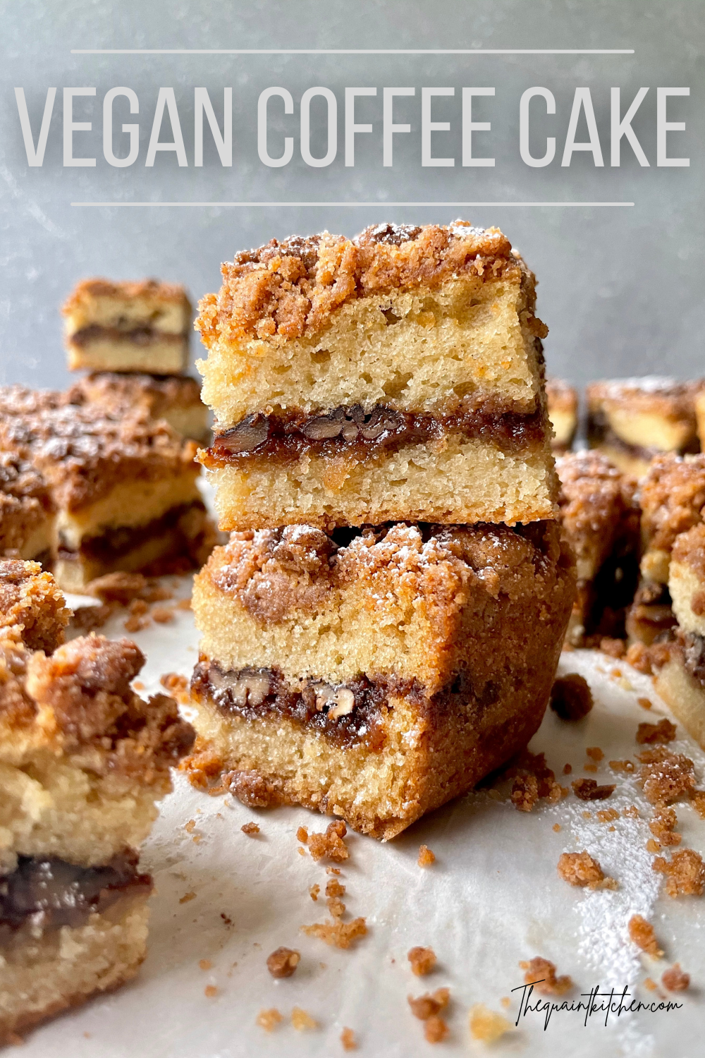 Vegan Coffee Cake - The Quaint Kitchen