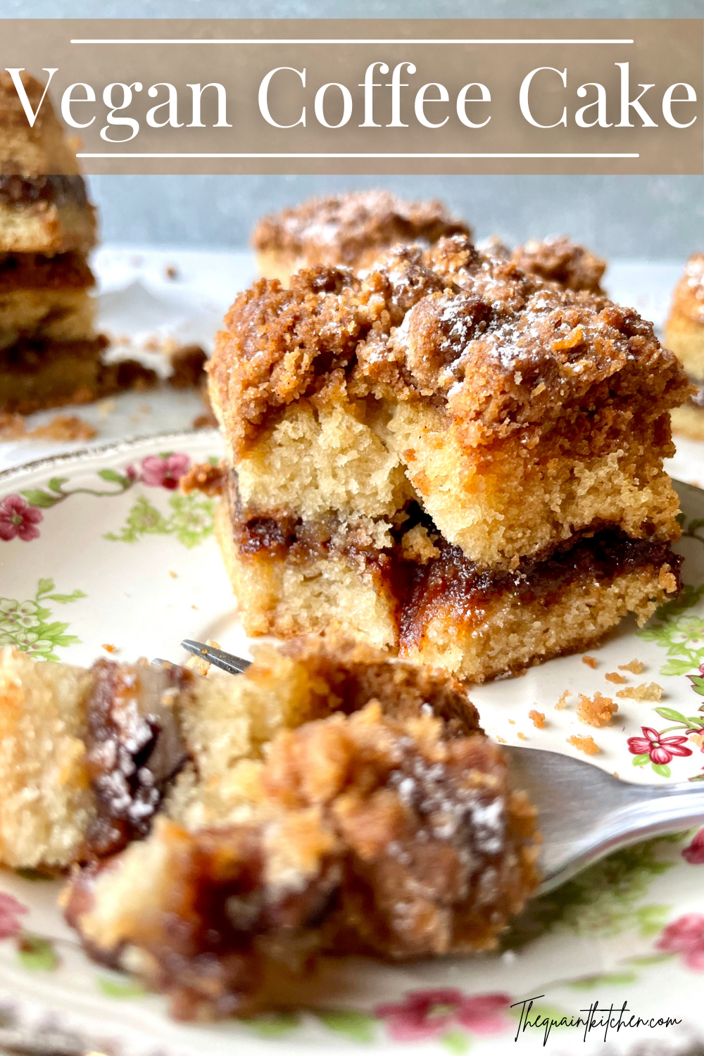 Vegan Coffee Cake - The Quaint Kitchen